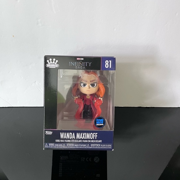 Funko | Toys | Funko Infinity Saga Wanda Maximoff Mini In Red And Black ...